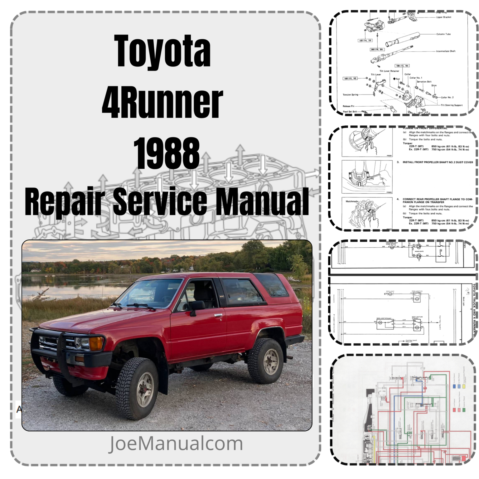 Toyota 4Runner Truck 1998 Repair Service Manual