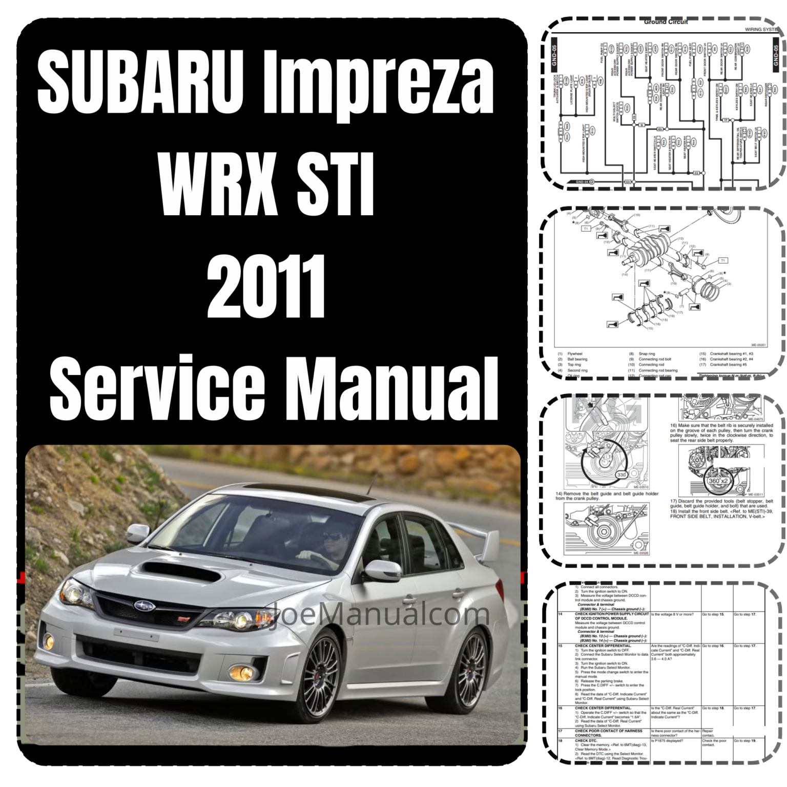 SUBARU Impreza WRX STI 2011 Service Manual