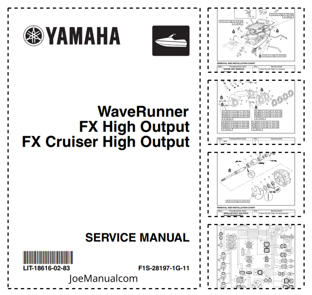 Yamaha WaveRuner FX Service Manual