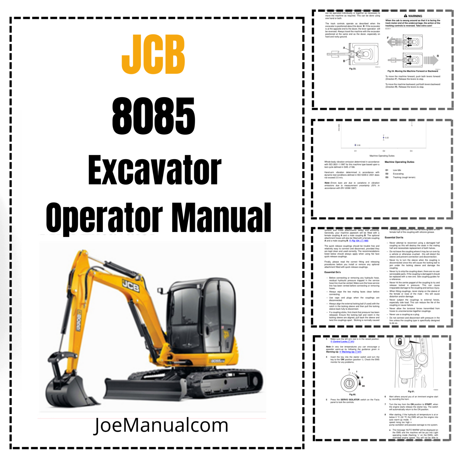 JCB JS-Excavator’s Fault Codes Full List - JoeManual.com