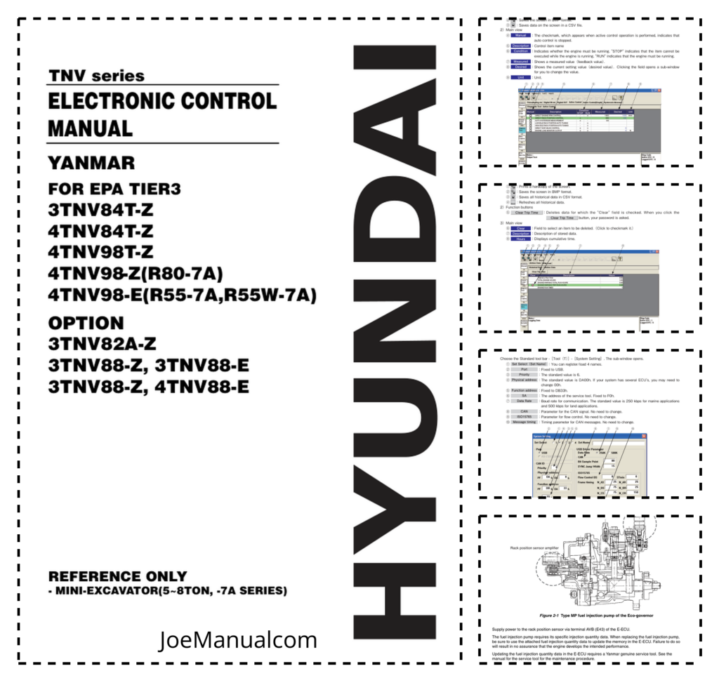 Yanmar TNV Series ECM Electronic Control Manual
