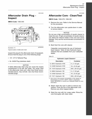 Caterpillar 3208 Marine Engine Maintenance Schedule