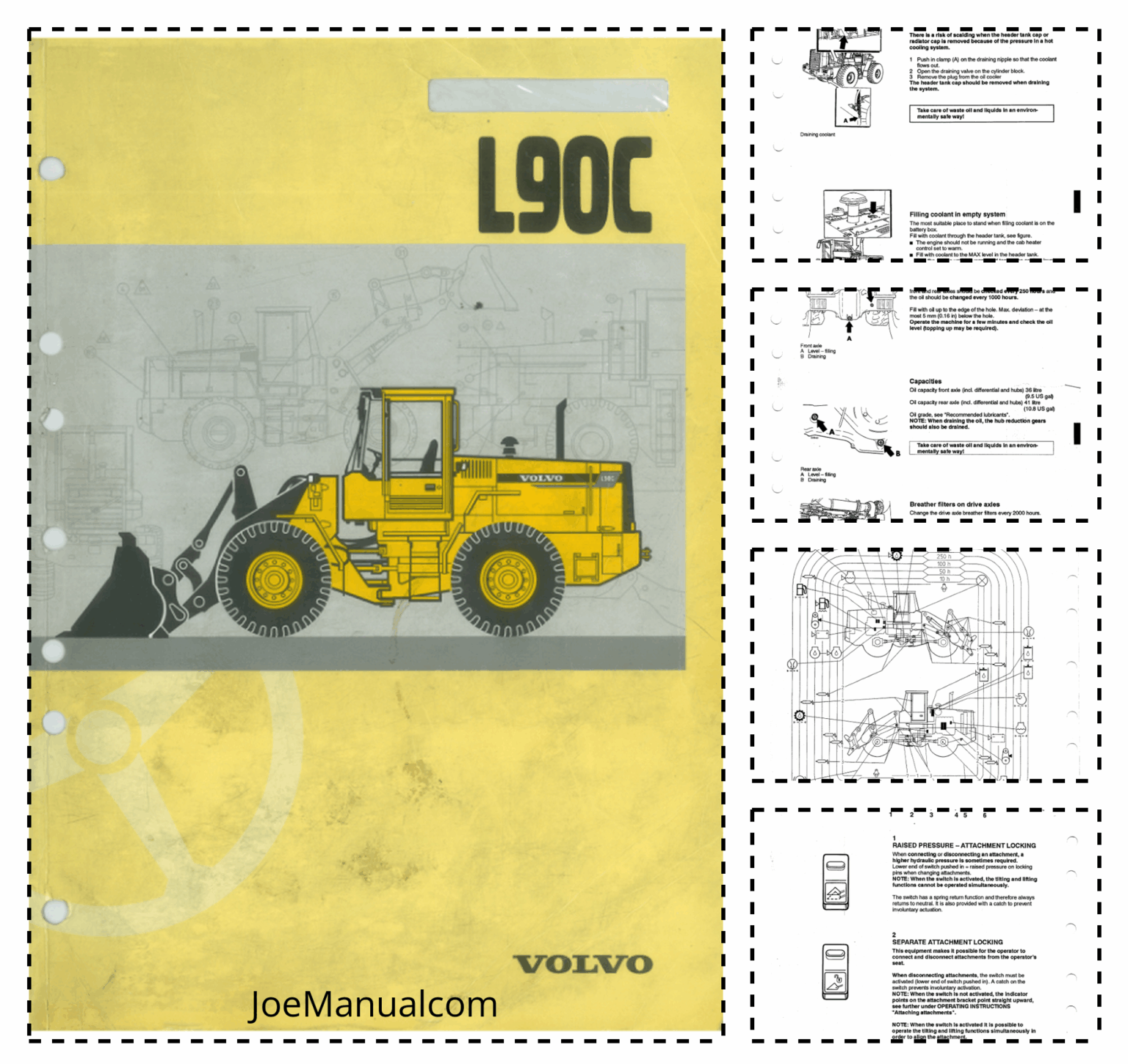 Volvo L90C Wheel Loader Operations Manual